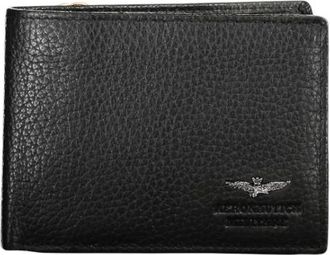 Aeronautica Homme, Accessoires, Noir, Taille: ONE Size Portafoglio Soft
