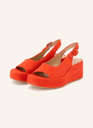H&ouml;gl Plateau-Wedges orange