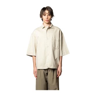 Jacquemus Homme, Chemises, Beige, Taille: S La Chemise Paysan de-N&icirc;mes