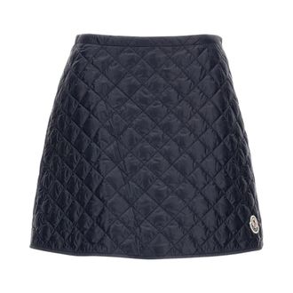 Moncler Femme, Jupes, Bleu, Taille: 36 FR Flared Skirt