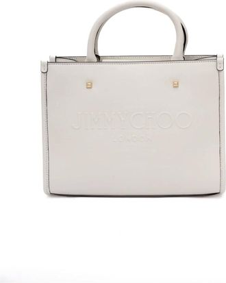 Jimmy Choo London Femme, Sacs, Blanc, Taille: ONE Size Tote Bag