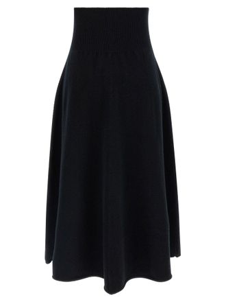 Extreme Cashmere Skirt - Black