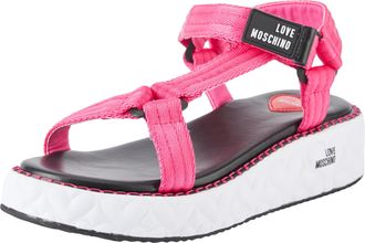 Love Moschino Damen Ja16365i0iix5604 Sandale, Fuchsia, 41 EU