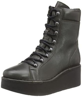 FLY London Femme Hand247fly Botte de randonnée, Vert foncé, 41 EU