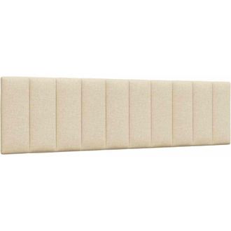 vidaXL Kopfteil-Kissen Hanko Creme 180 cm Stoff Vidaxl
