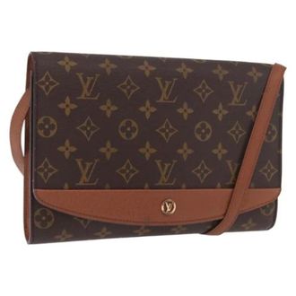 Louis Vuitton Sac bandouli&egrave;re en toile monogramme pr&eacute;-appr&eacute;ci&eacute; - Femme - Pre-owned - Brun - Taille: ONE Size
