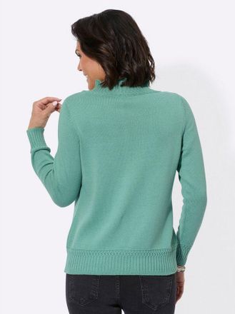 Witt Strickpullover Stehkragen-Pullover Langarm Jersey
