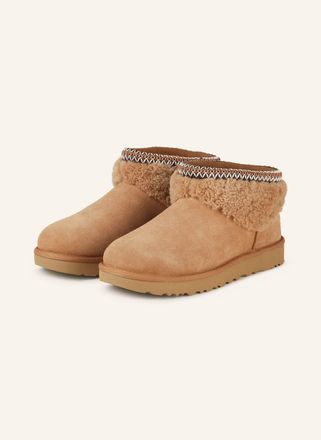 UGG Boots Classic Ultra Mini braun