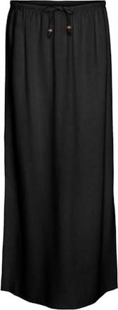 Vero Moda Jupe VMMYMILO Taille Moyenne Jupe Longue Black M Black M