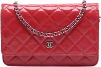 Chanel Pre-owned Wallet On Chain - Femme - Pre-owned - Rouge - Taille: ONE Size
