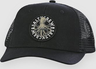 Salty Crew Tentacles Retro Trucker Cap black