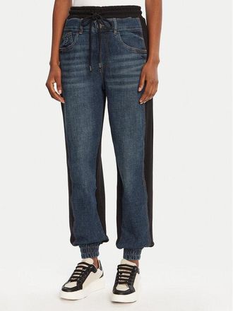 Desigual Joggers Kimy 25WWDD08 Dunkelblau Loose Fit