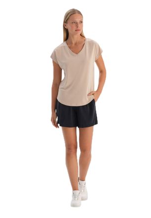 Dagi Black Knitted Regular Regular Waist Modal Short Leg Shorts, S