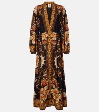 Farm Rio Robe longue Majestic Garden