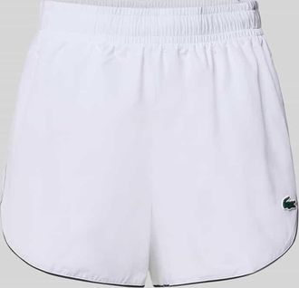 Lacoste Sport Regular Fit Sportshorts mit elastischem Bund