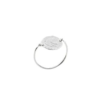 Ines De La Fressange Femme, Accessoires, Gris, Taille: 50 MM Lutece Dove Ring