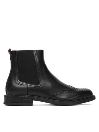 HUGO BOSS Klassische Stiefeletten Lysander 50552617 Schwarz