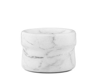 NORMANN COPENHAGEN Salzf&auml;sschen, Marmor, H: 4,5 x &Oslash;: 6,4 cm