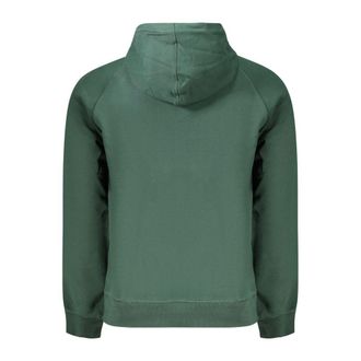 Timberland Cotton Zip-Up Hoodie Sweatshirt - Green