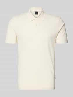 HUGO BOSS Regular Fit Poloshirt aus Baumwoll-Mix Modell PARLAY 240