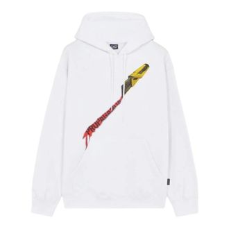PROPAGANDA Baumwollhoodie mit Siebdruck - - Sweatshirts & Hoodies - Herren - Wei&szlig; - S
