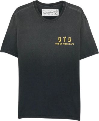 One Of These Days Logo Grafik T-Shirt - - Tops - Herren - Grau - S