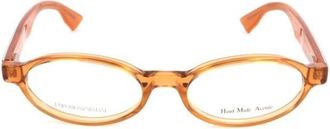 Emporio Armani Femme, Accessoires, Brun, Taille: ONE Size Monture optique en ac&eacute;tate