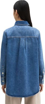 Marc O'Polo Jeansbluse relaxed aus Rigid Denim