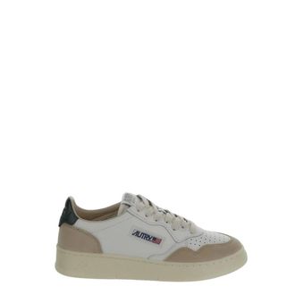 Autry Femme, Chaussures, Blanc, Taille: 40 EU Baskets Basses en Cuir