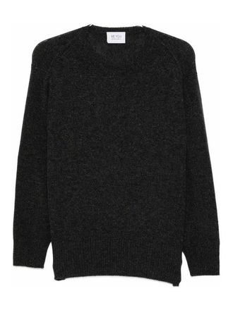 Be You Pull Col Rond - Gris
