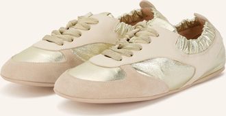 AGL Agl Sneaker Hoola Hoop Lace Up gold