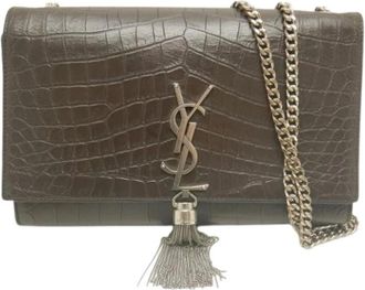 Saint Laurent Sac bandouli&egrave;re Pre-owned Bc354119 - Femme - Pre-owned - Brun - Taille: ONE Size
