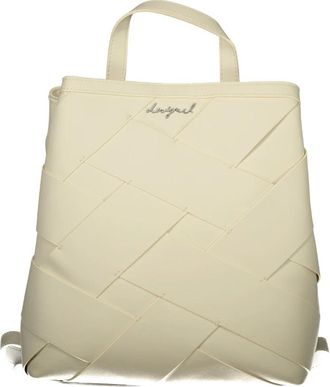 Desigual Femme, Sacs, Blanc, Taille: ONE Size Cromo Sumy Mini Backpack