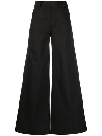 Amiri Hose mit weitem Bein - Schwarz