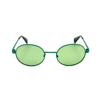 Polaroid unisex, Accessoires, Vert, Taille: 51 MM Lunettes de soleil unisexes en m&eacute;tal vert