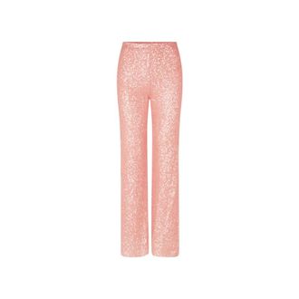 Stine Goya Paillettenhose f&uuml;r glamour&ouml;se Statements - - Trousers - Damen - Rosa - XS