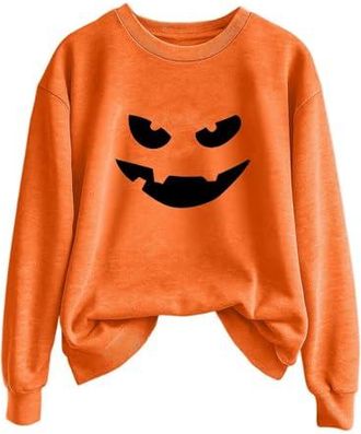 Generic Sweat-shirt &agrave; capuche d&eacute;contract&eacute; &agrave; col rond pour femme - Printemps 2026 - Pour lautomne et lhiver - Style confortable, bordeaux, XXL