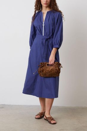 Gerard Darel Robe longue en coton - JAMALL - Electrique