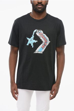 Converse Front Printed Standard Fit Crew-neck T-Shirt size Xxl