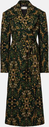 Dries Van Noten Bedruckter Mantel Rafaella