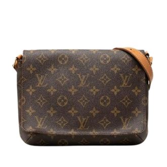 Louis Vuitton Sac bandouli&egrave;re Musette Tango Monogram Pre-owned - Femme - Pre-owned - Brun - Taille: ONE Size