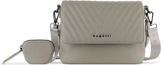 Bugatti Sira sac à bandoulière S pour femmes - élégant avec chaîne, beige