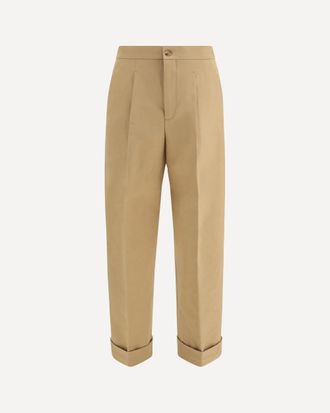 Umit Benan Tailored cotton Pants Male 48