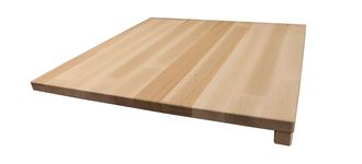 Fackelmann Fackelmann Schneidebrett aus Buchenholz, 40 x 40 cm, einfach und bequem zu bedienen f&uuml;r Teig und Zubereitung von frischen Nudeln, Einheitsgr&ouml;&szlig;e, mit A