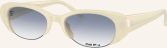 Miu Miu Sonnenbrille Mu c05su weiss