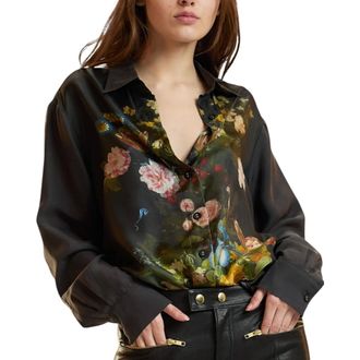 Cynthia Rowley Damen, Blusen & Hemden, Mehrfarbig, LGr&ouml;&szlig;e
