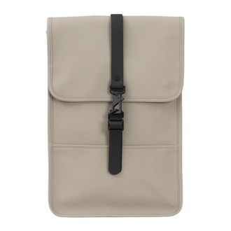 Rains unisex, Sacs, Beige, Taille: ONE Size Puffed Backpack Mini