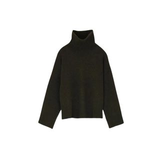 Skall Studio Femme, Pulls, Brun, Taille: 38 FR Pull Silene &agrave; Col Montant