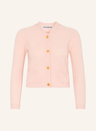Acne Studios Strickjacke Aus Cashmere rosa