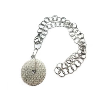 Guess Femme, Accessoires, Gris, Taille: ONE Size Collier en acier inoxydable avec finition